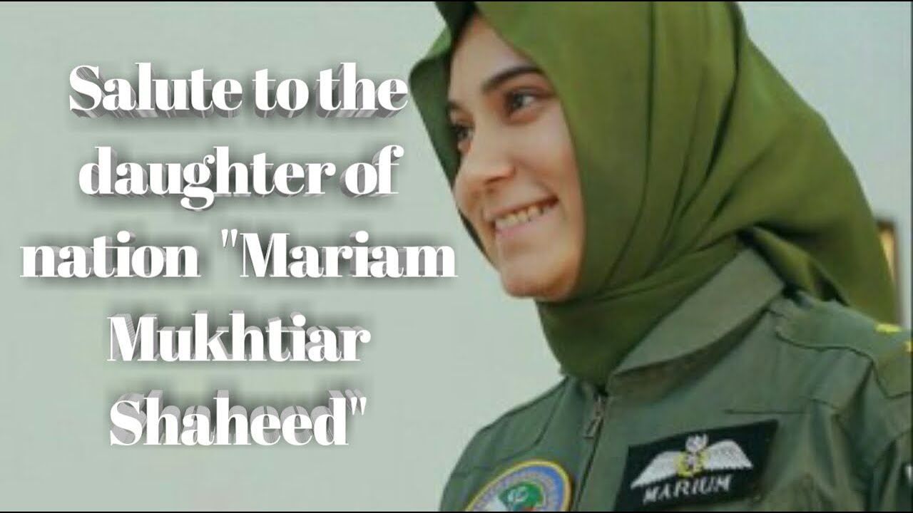 A Tribute to First Pakistani Women Pilot Marium Mukhtiar | "Daughter of ...