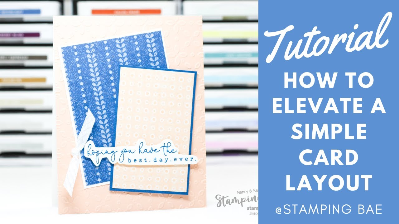 How to Make a Ready to Assemble Sympathy Card - YouTube