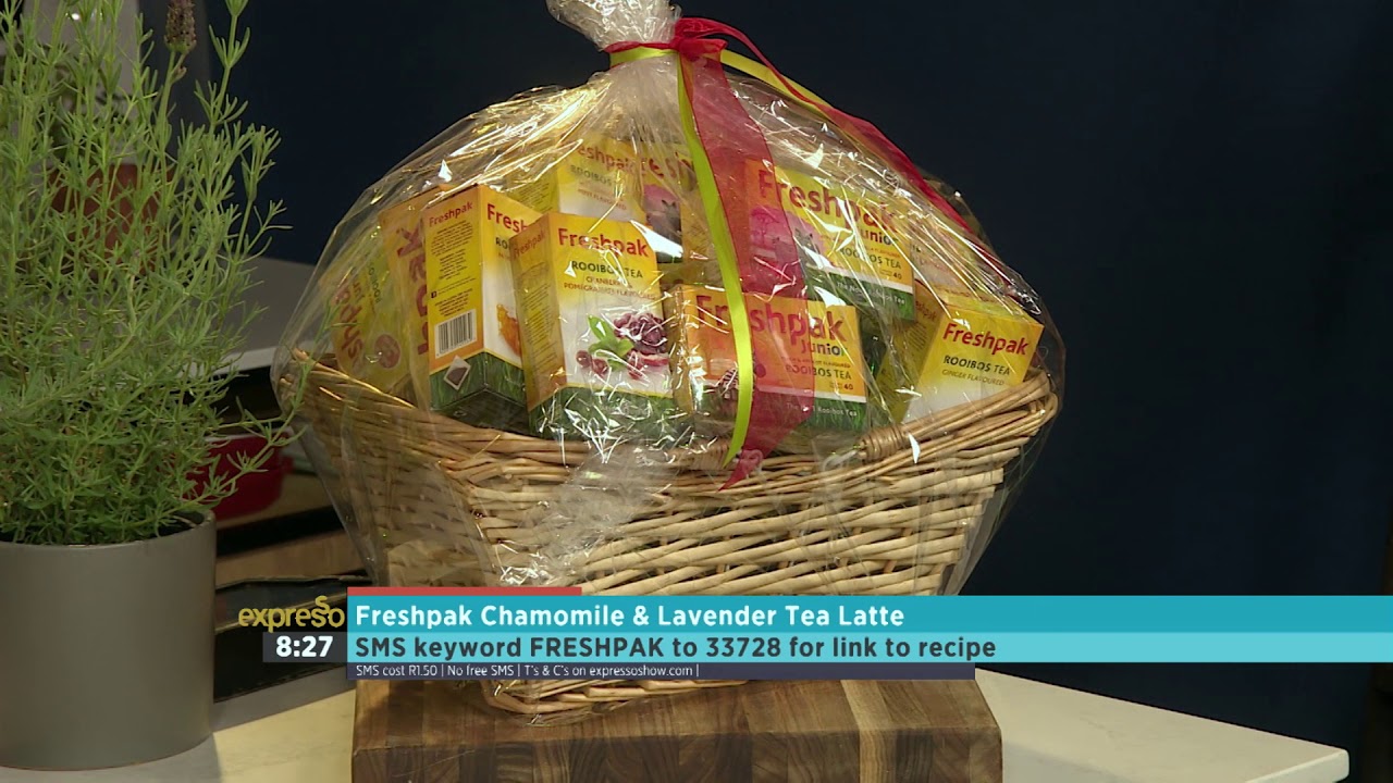 Freshpak Chamomile & Lavender Tea Latte (FRESHPAK) - YouTube
