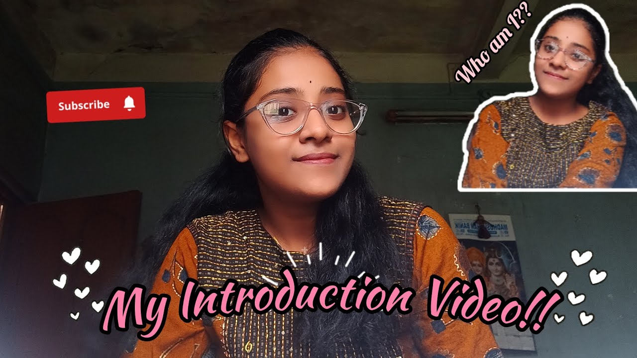 My First Introduction Video🤍// Bengali Vlog - YouTube