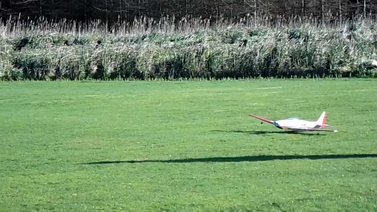 Fournier RF-5 maiden flight HD - YouTube