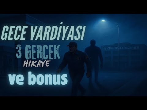 Silinen Hikayeler - Gece Vardiyası üç korku hikayesi ve Bir Bonus Hikaye