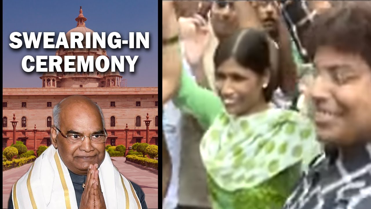 Family dance in joy for Kovind's swearing-in ceremony - YouTube