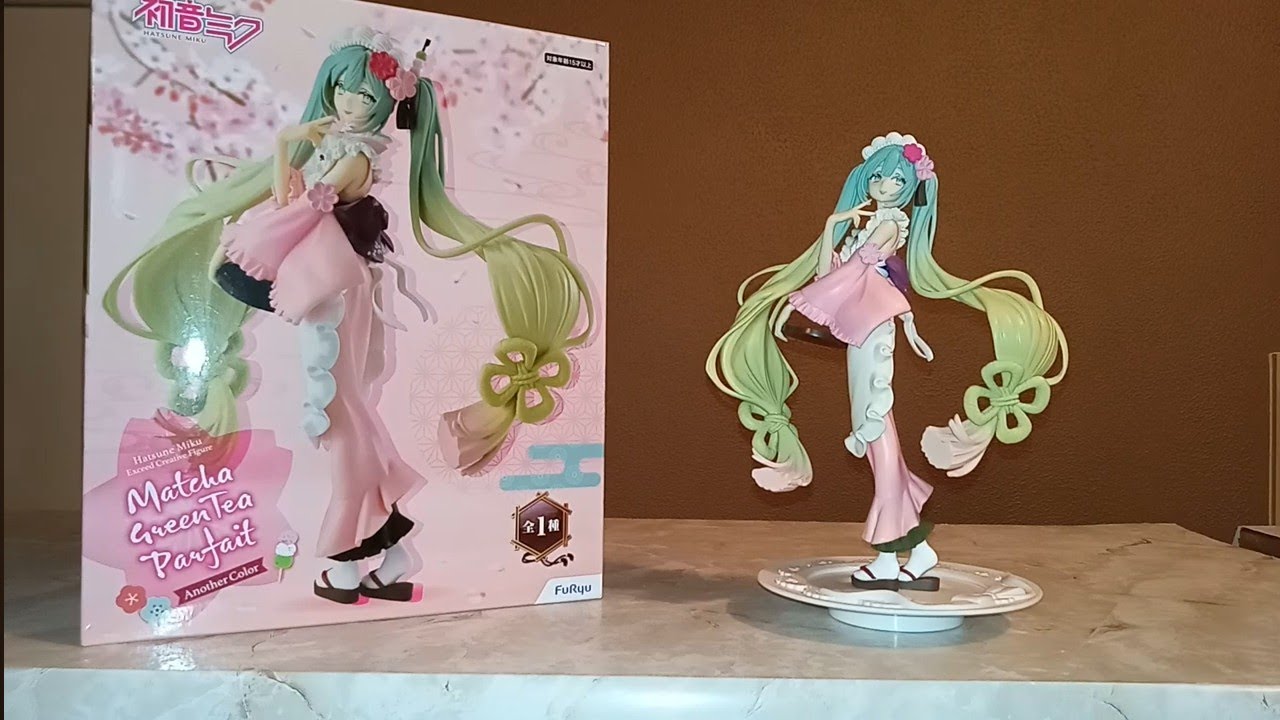 Exceed Creative Figure, FuRyu, (Matcha Green Tea Parfait Hatsune Miku ...