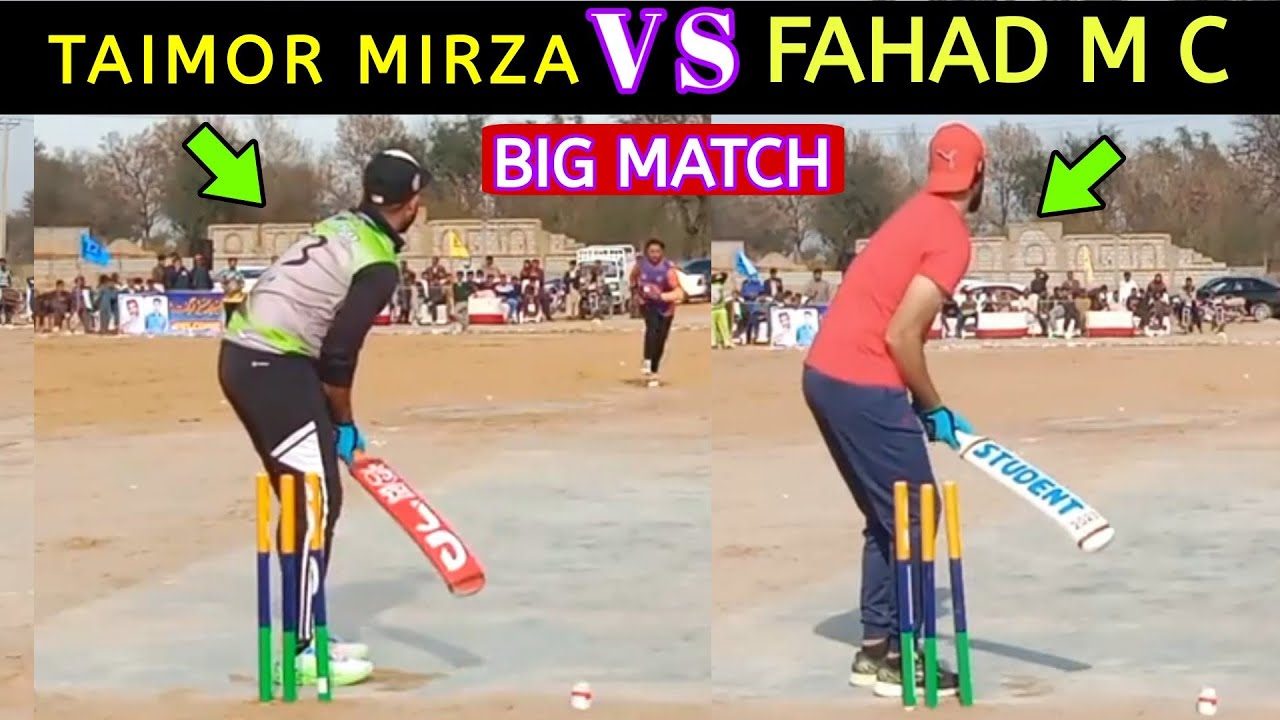 TAIMOR MIRZA|VS|FAHAD MIAN CHANO|BIG MATCH|TM BRAND|VS|FMC#TMBRAND ...