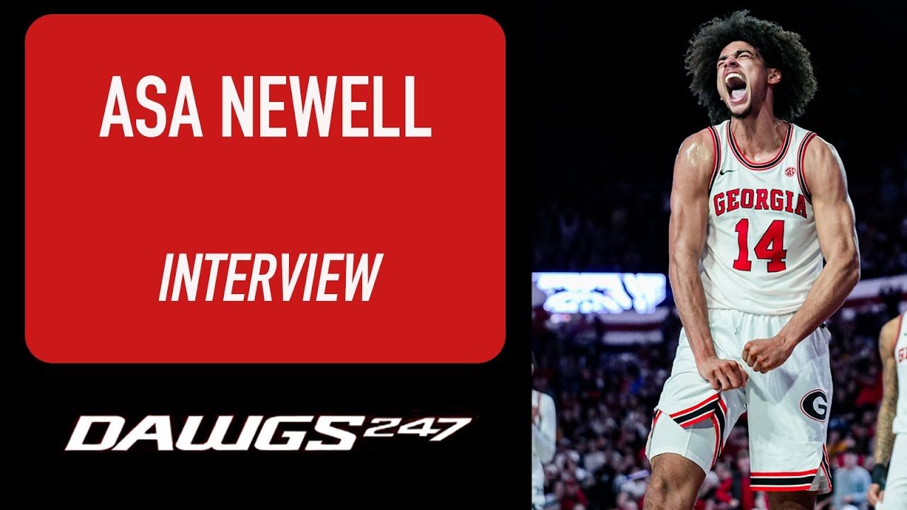 Georgia basketball player Asa Newell previews new experience against ...