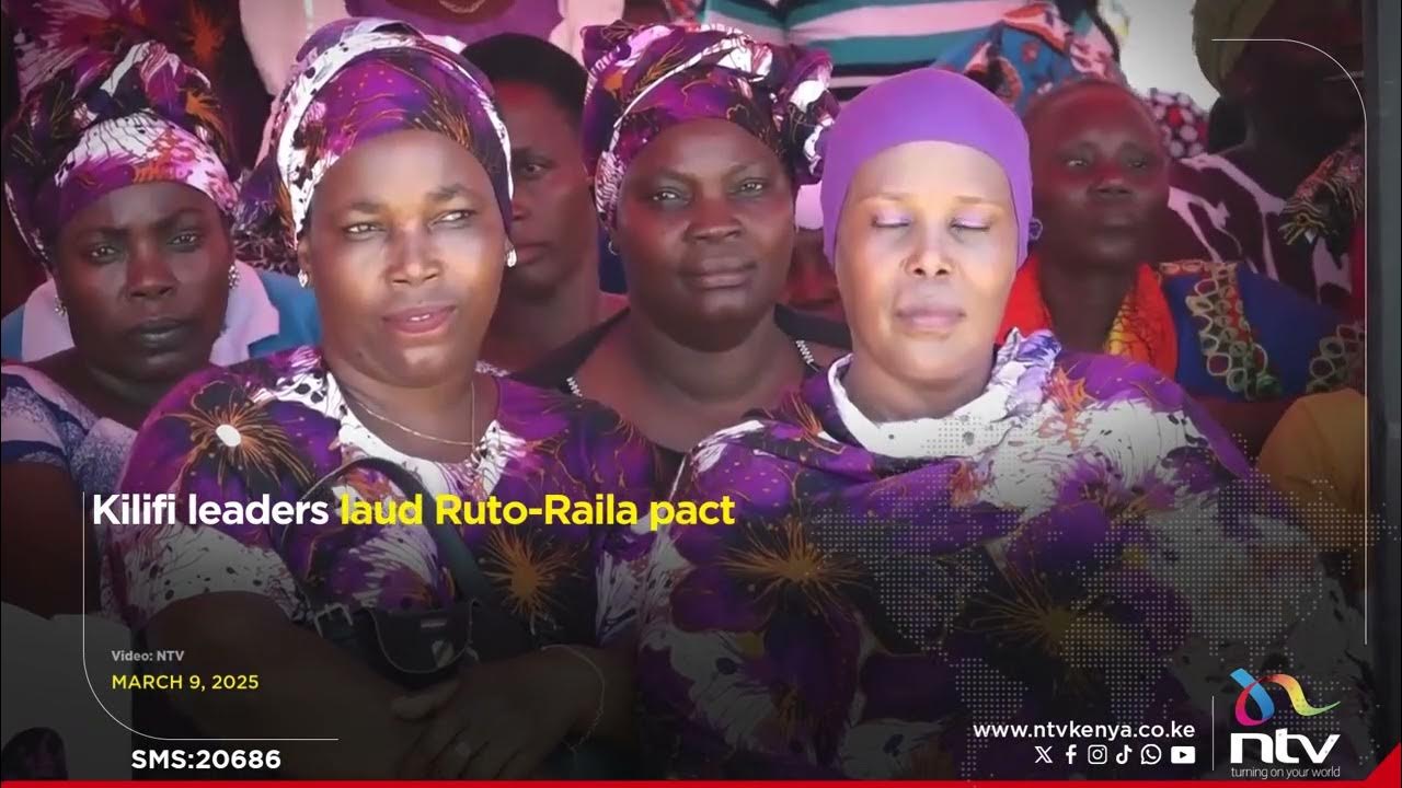 Kilifi leaders laud Ruto-Raila pact - YouTube