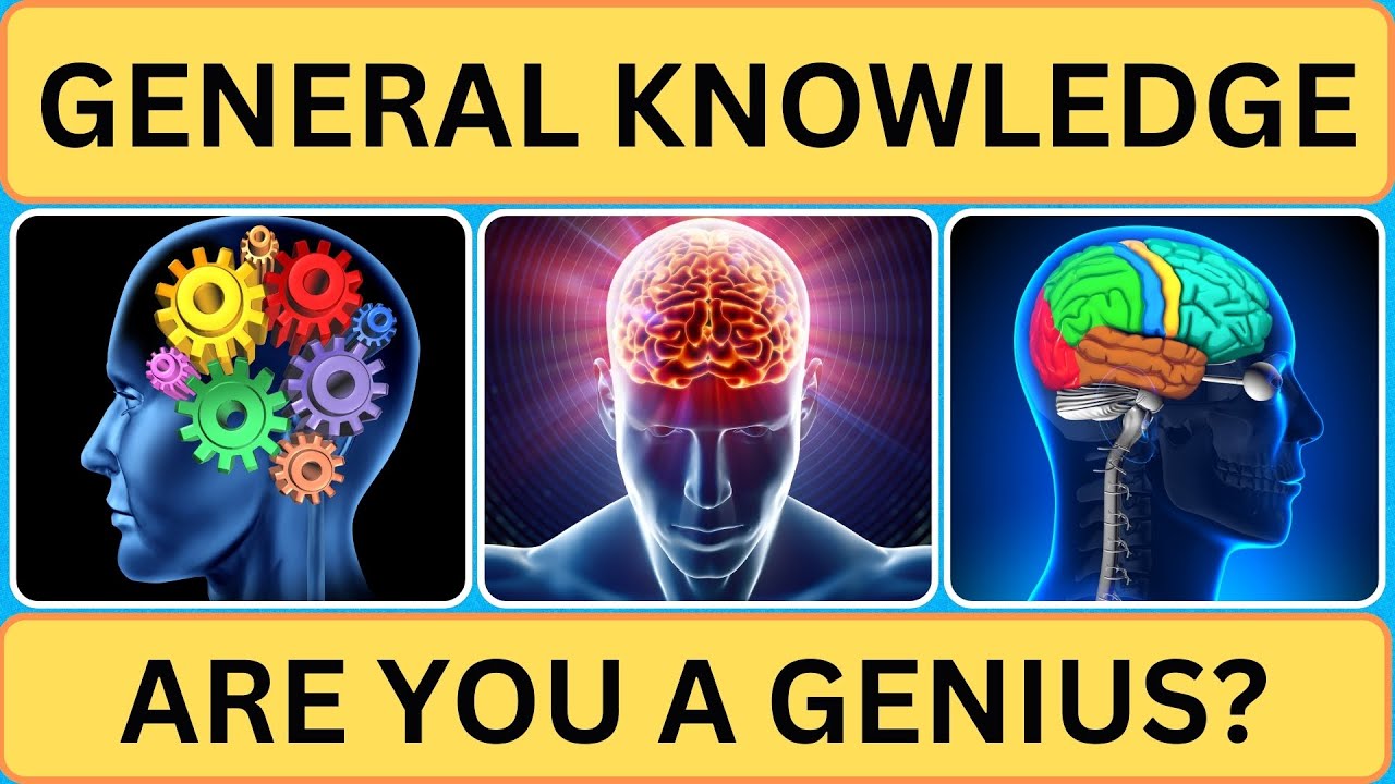 Are You A Genius | Challenge Yourself | General Knowledge | Quiz-2 ...