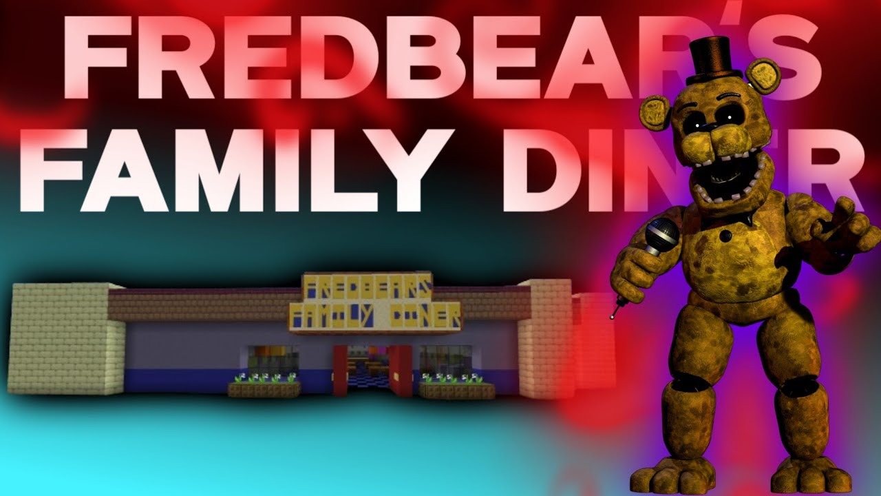 COMO fazer a FREDBEAR'S FAMILY DINER no Minecraft! - YouTube