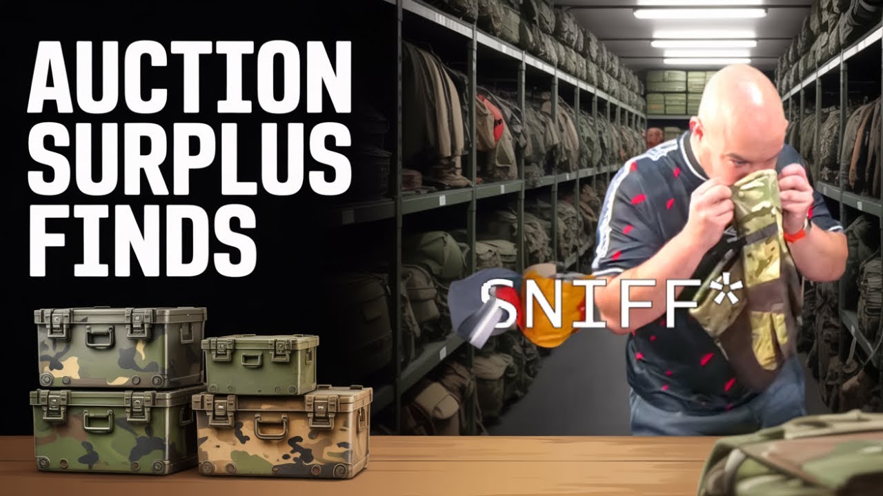 What I Bought for PENNIES at a Military Surplus Auction - YouTube