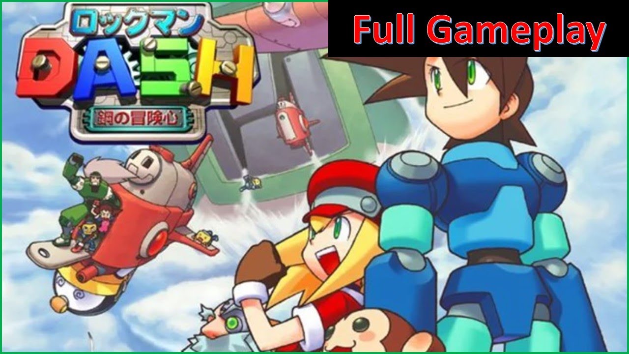 PS1 洛克人大冒險:鋼之冒險心 ロックマンDASH 鋼の冒険心 (1997) Full Gameplay - YouTube