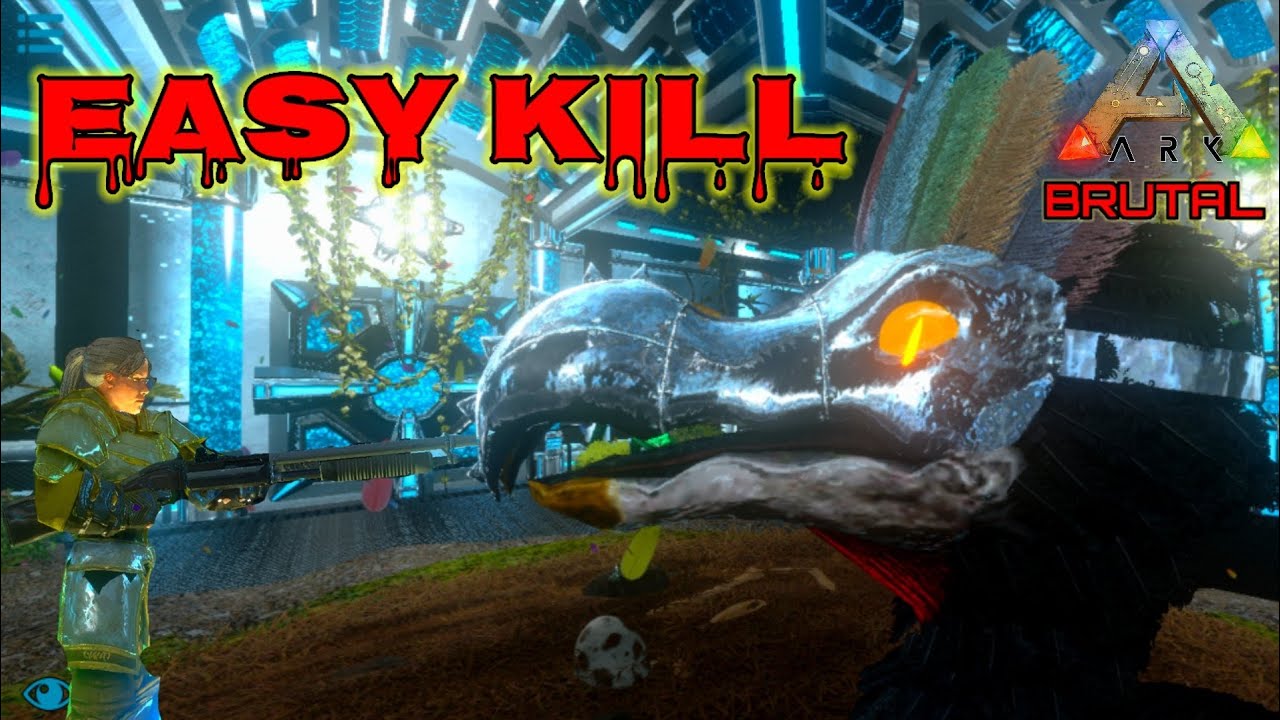 ARK Mobile เทคนิคยิงฟรี"บอสโดโด้" / Easy Kill Boss Dodobitus #Dungeon ...