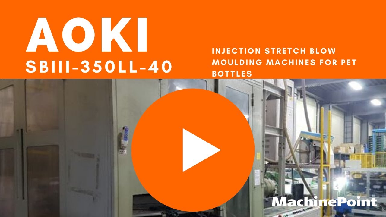 AOKI SBIII-350LL-40 Injection stretch blow moulding machines for PET ...