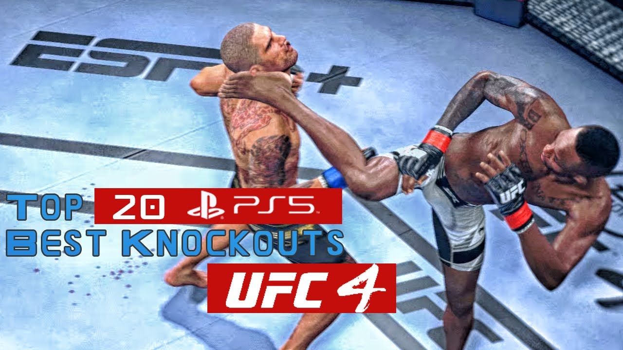 EA Sports UFC 4 - Top 20 Best Knockouts-Gameplay (PS5 ) - YouTube
