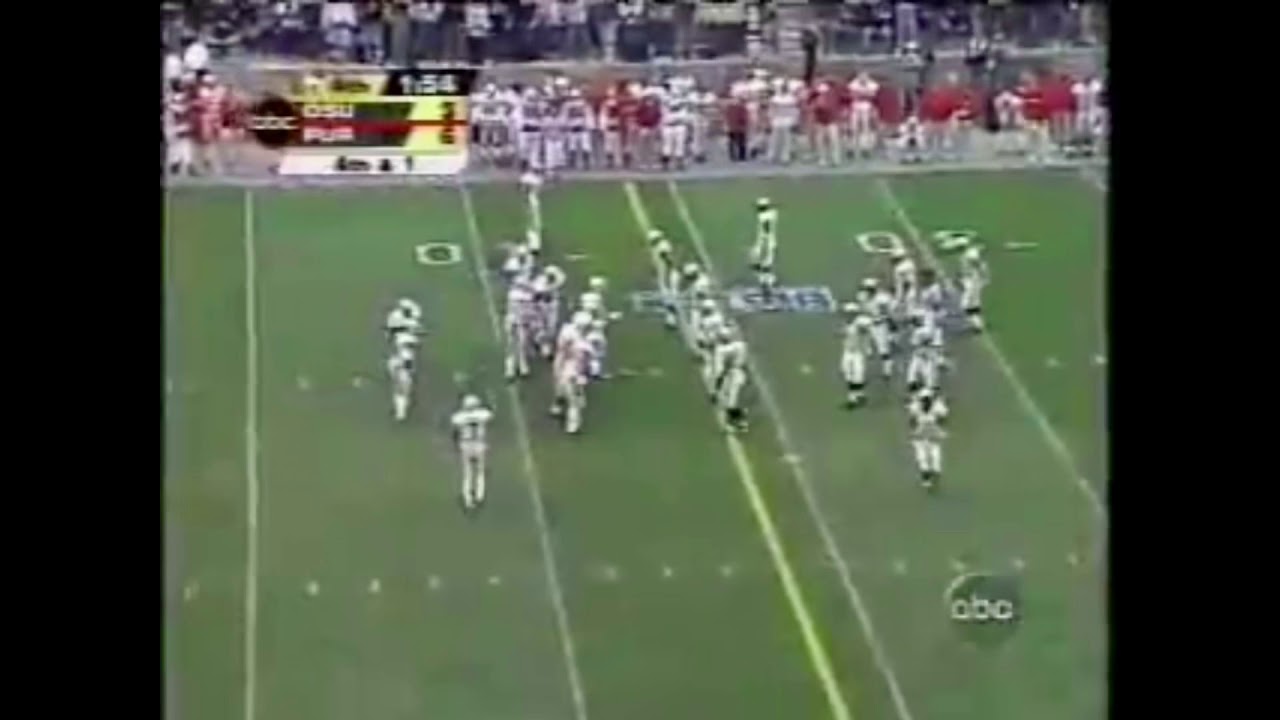 The Greatest Play in the 21st Century | 2002 Ohio State vs Purdue - YouTube