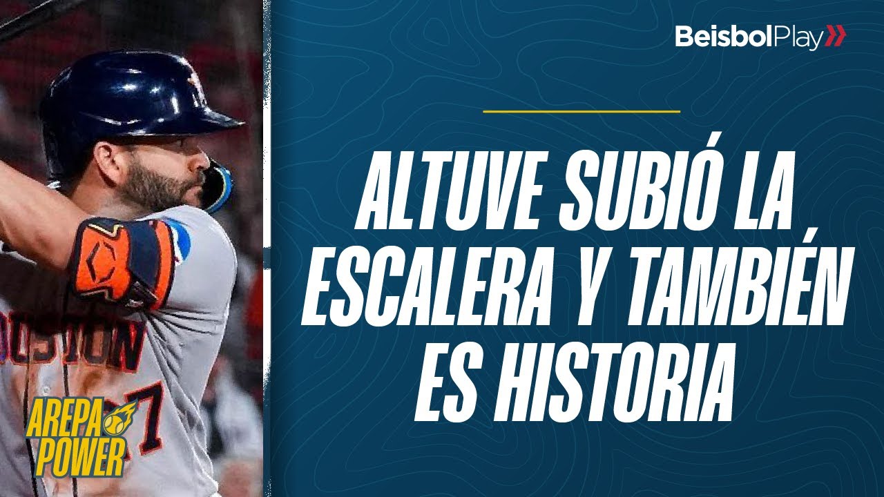 Arepa Power #21 // José Altuve bateó la escalera - YouTube