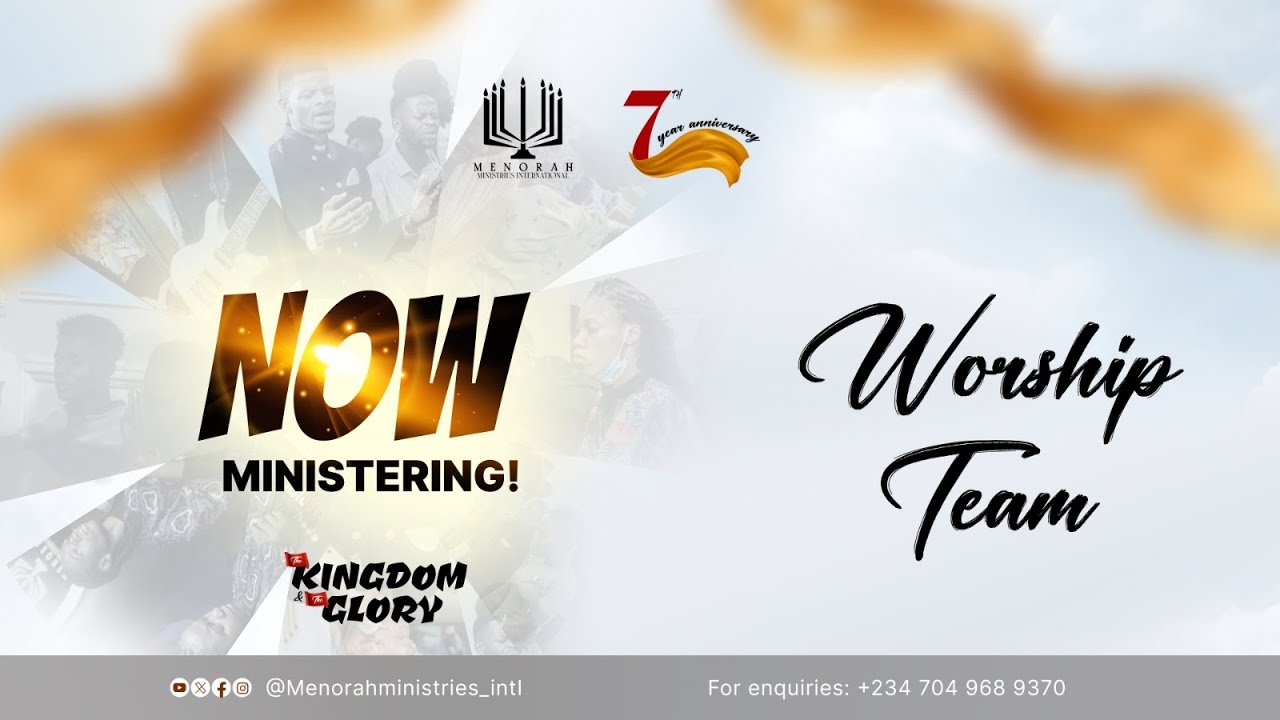 Special Ministration by Menorah Worship Team - YouTube