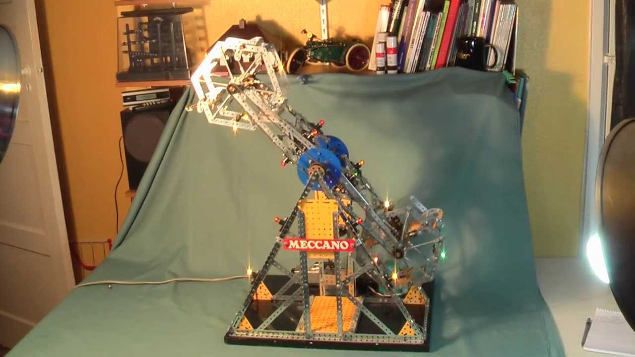 Meccano 1970s Shop Display Fair Ride - YouTube