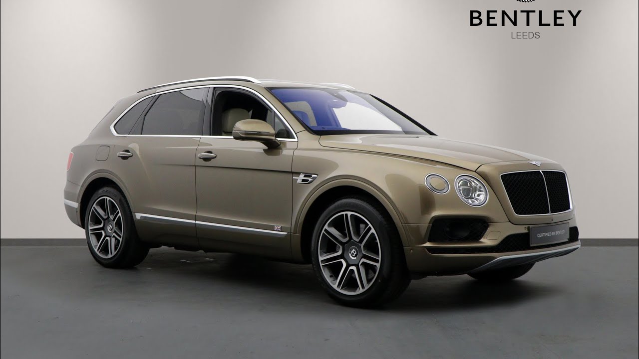Bentley Leeds - Bentley Bentayga 4.0 V8D in Gazelle - YouTube