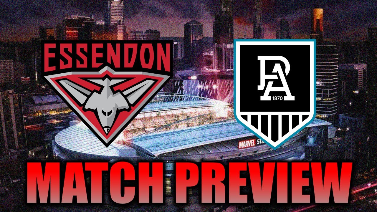 Essendon v Port Adelaide Round Three Prediction + Preview - YouTube