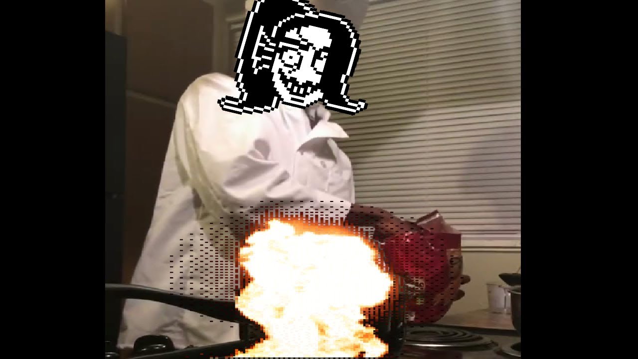 Undertale Undyne''s kitchen... - YouTube