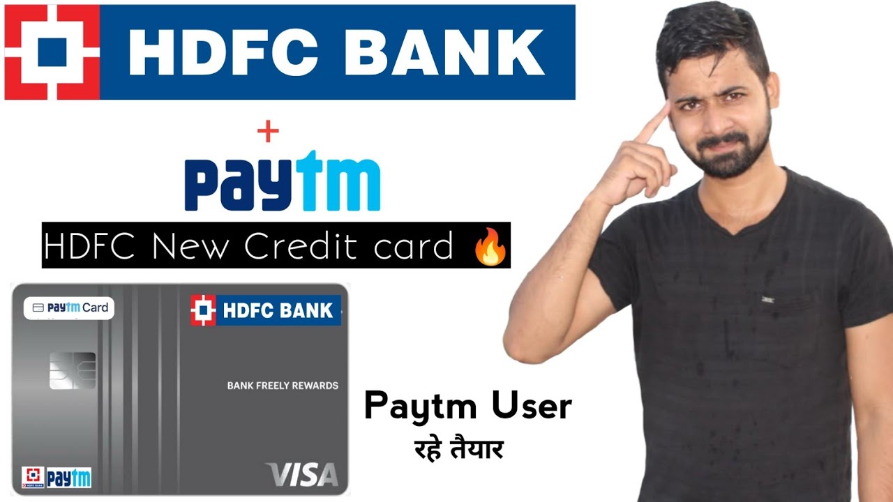 HDFC Bank Paytm Credit Card Launch Paytm Credit Card YouTube hdfc-bank-paytm-credit-card-launch-paytm-credit-card-youtube