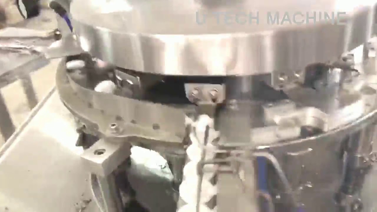 Automatic cap closing machine - YouTube