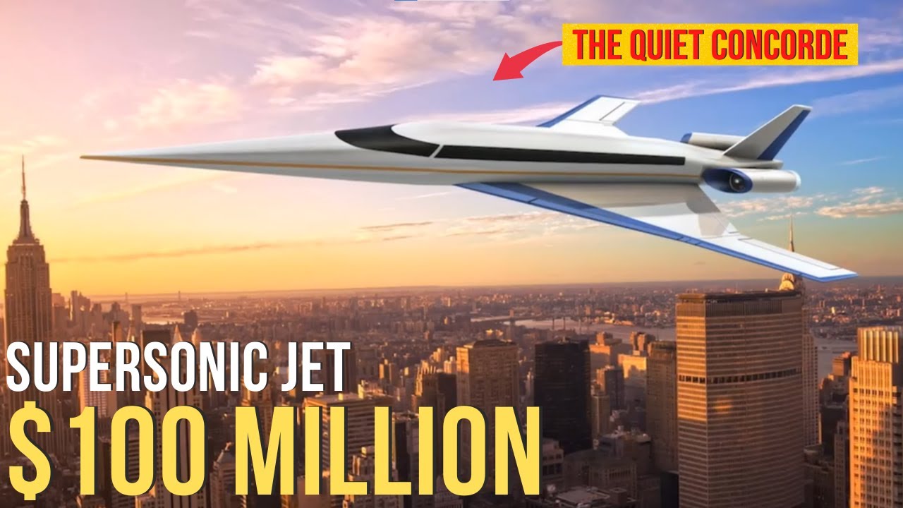 Supersonic Spike S-512 Business Jet | The $100 Million Quiet Concorde ...