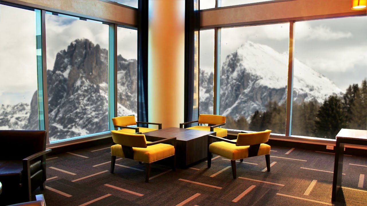 VER NEVAR POR LA VENTANA VÍDEO AMBIENTAL SONIDO RELAJANTE - YouTube