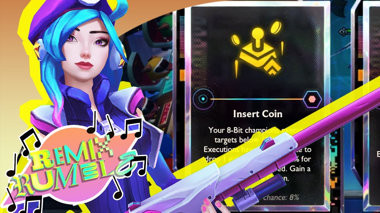 "ARCADE"👾6 8-Bit Headliner Caitlyn | TFT: Remix Rumble | TeamFight ...
