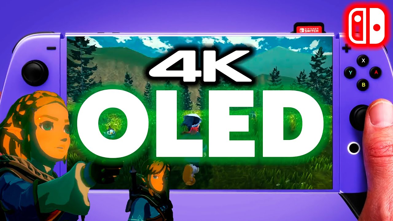 The Nintendo Switch Pro OLED Production Leak! 4K Upscaling! - YouTube