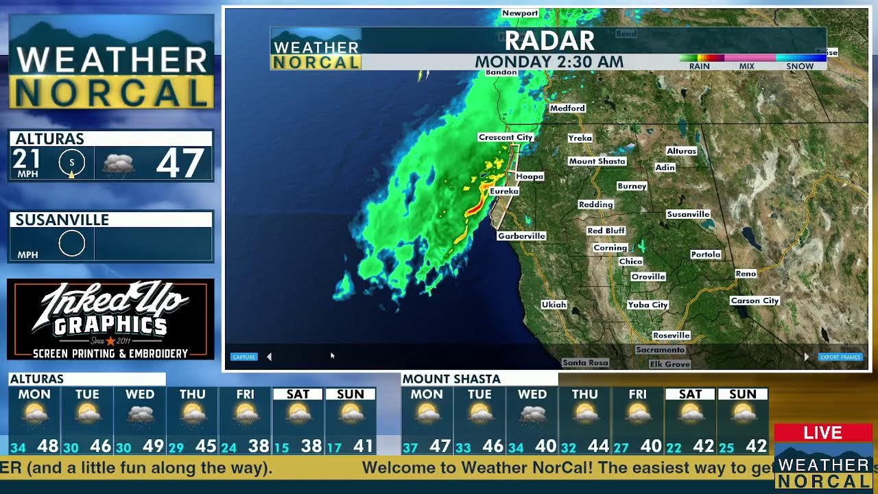Weather NorCal 24 Hour Streaming Channel - YouTube