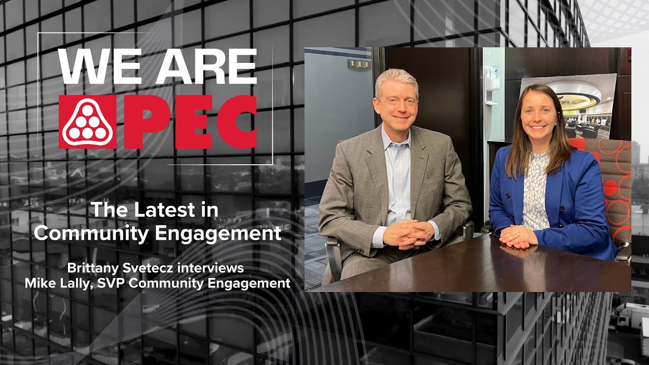 We Are PEC: The Latest in Community Engagement - YouTube