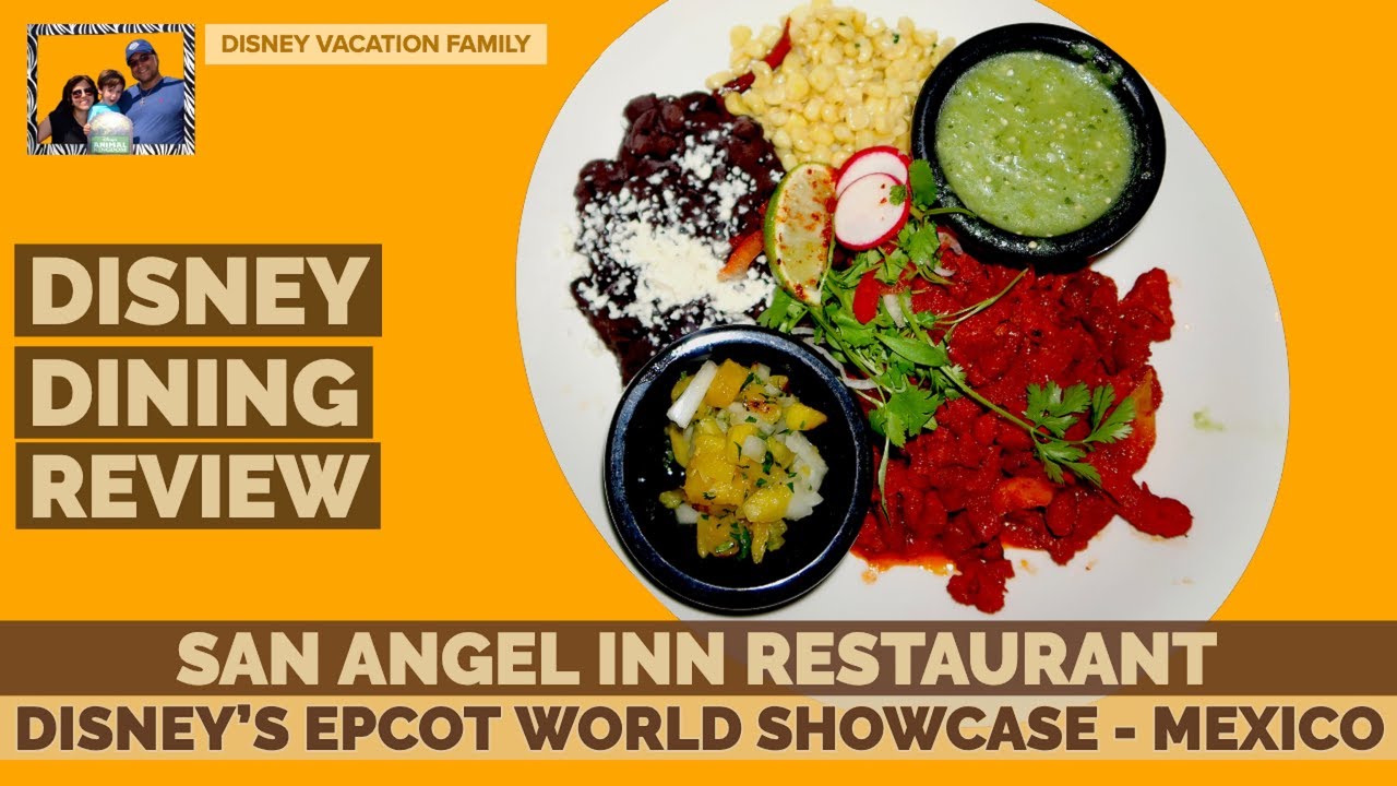San Angel Inn EPCOT Dinner | Disney Dining Review | Eating Mexico - YouTube