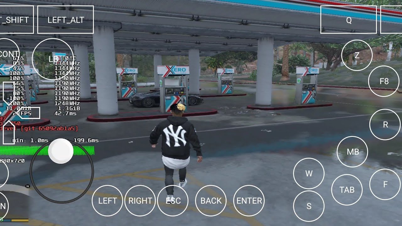 GTA 5 MOD Android 14 Gameplay - YouTube