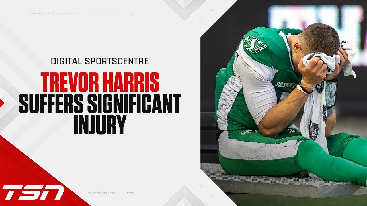 Trevor Harris suffers serious knee injury | Digital Sportscentre - YouTube