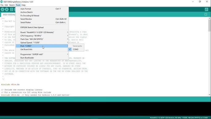 Nodemcu Display On 13quot 128x64 Oled Spi With Sh1106 Using Esp8266oled