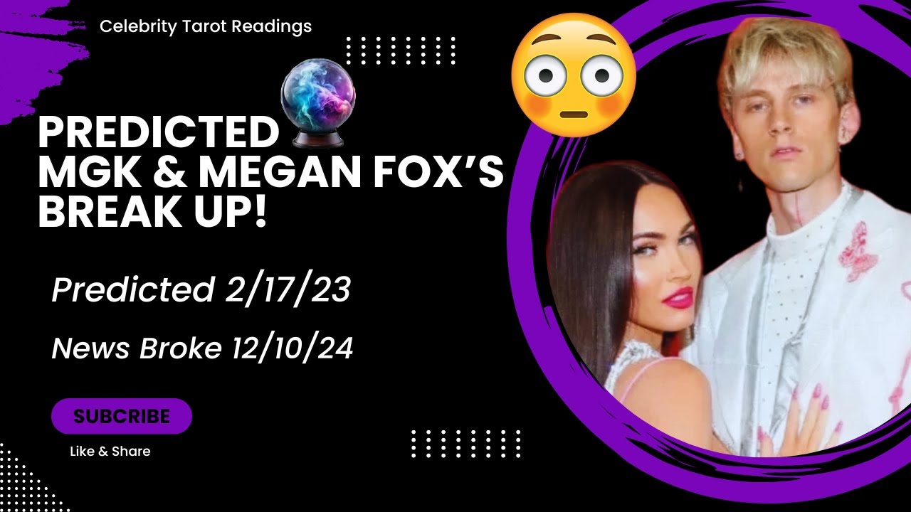 Megan Fox ♉ & MGK ♉ Tarot Reading 🔮 I'm Just Not There Yet 🤷🏼‍♂️💔 #mgk ...