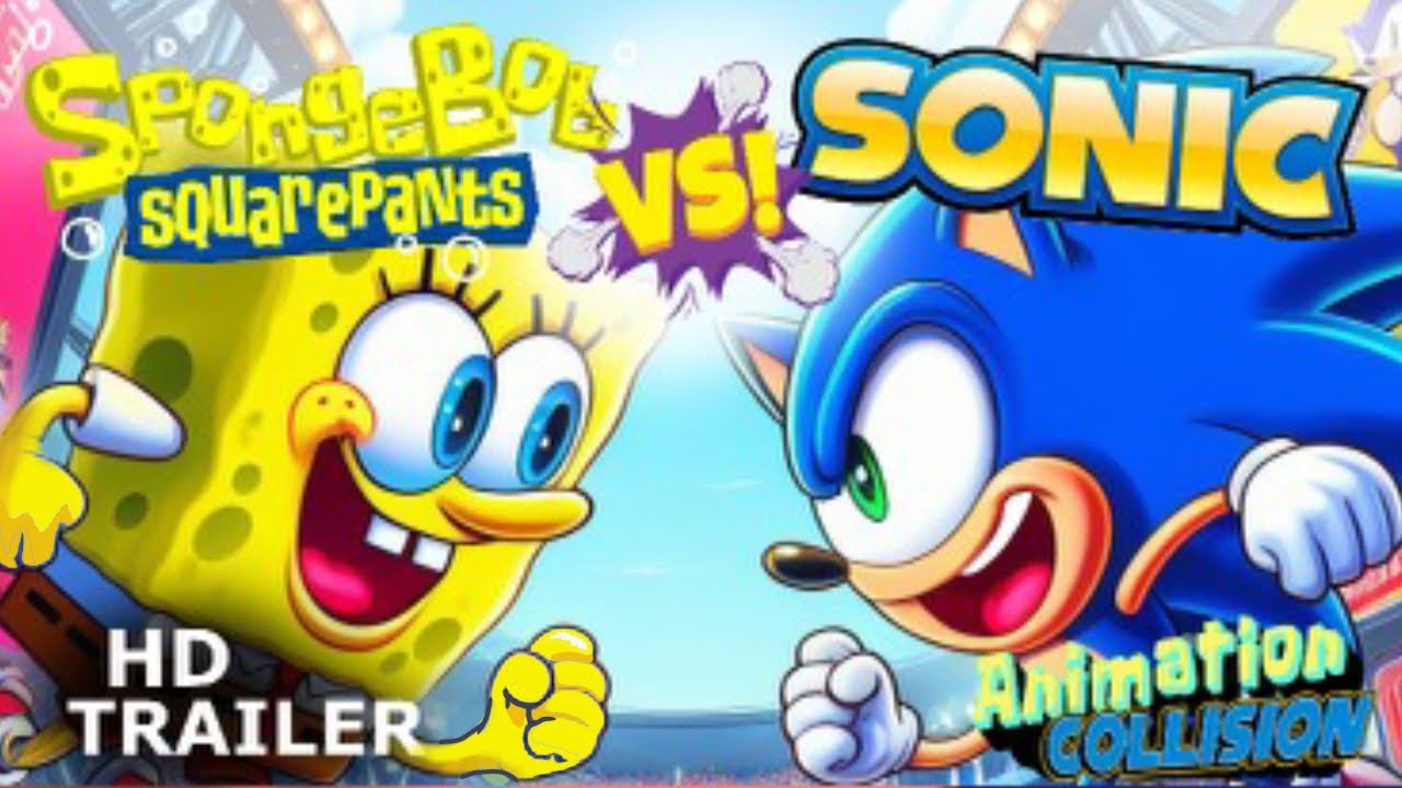 SpongeBob Vs Sonic - Animation Collision Official Final Release Date ...