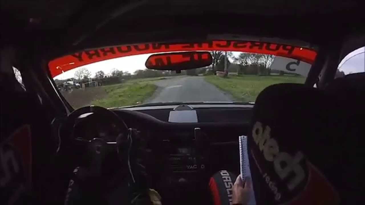 Rallye de la Rochelle 2015. ES5 Surgeres. Anthony COSSON / Anne So ...