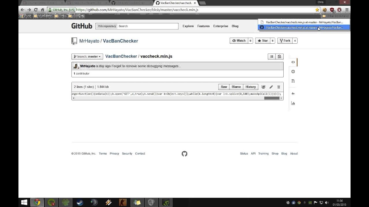 Steam VAC Ban Checker - Outdated As Of 9/05/2015 - YouTube