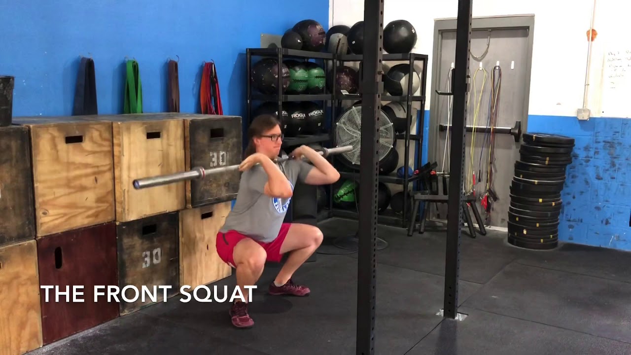 Front Squat Tutorial with CrossFit for Glory - YouTube