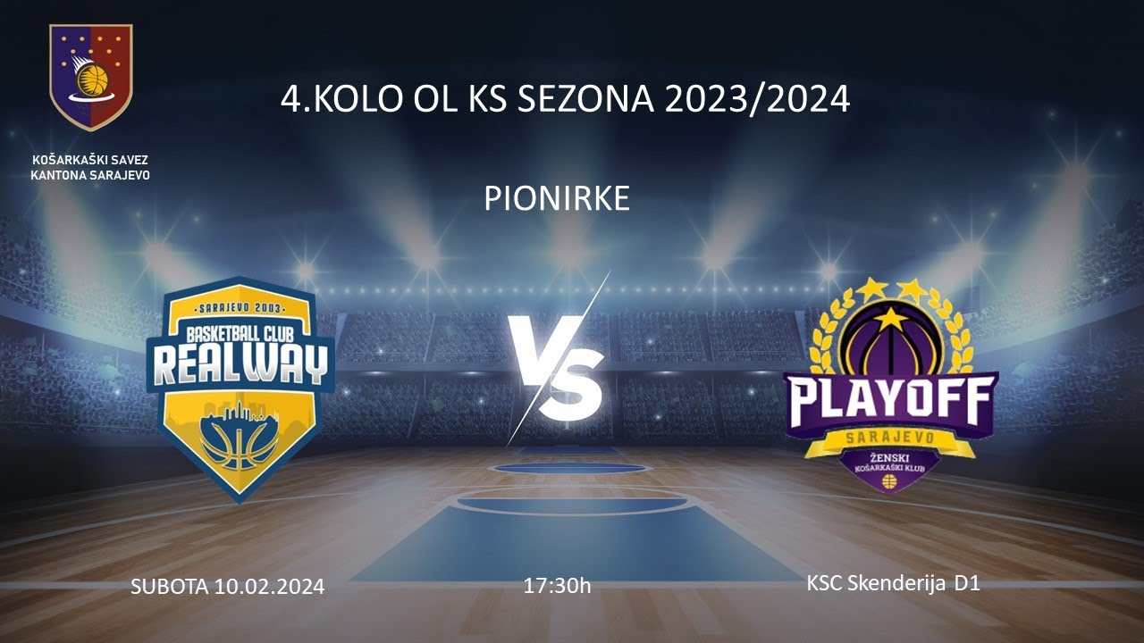 KK Realway vs ŽKK Playoff OL KS 2023 2024 - YouTube