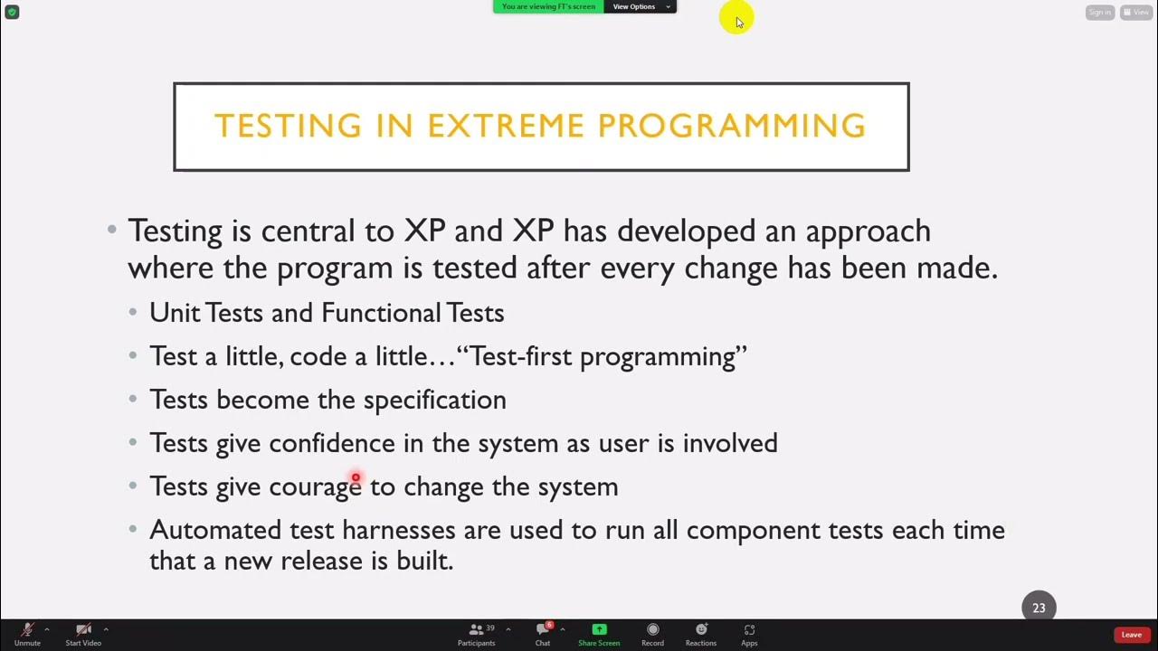 Extreme Programming [XP] in Agile Methodology in Software Engineering ...