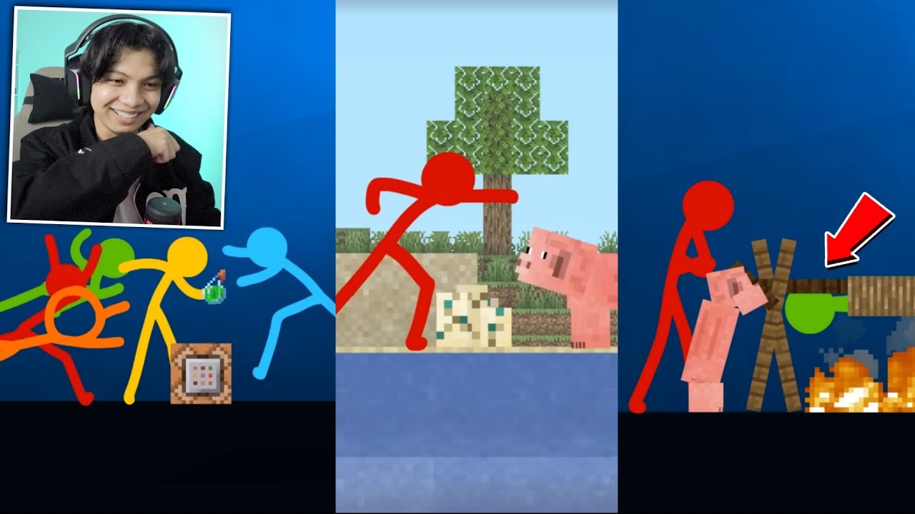 React Animation Vs Minecraft Shorts (4) - YouTube