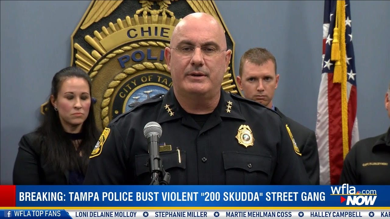 9 'violent' members of Tampa's '200 Skudda Gang' arrested, officials ...