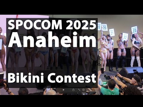 Spocom 2025 Anaheim Bikini Contest (FULL)