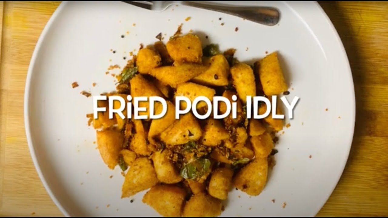 Onion Podi Idly Fry | Easy | Without Chutney | Indian | Quick Recipe ...