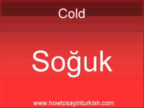 Examples of words with soft g in Turkish - YouTube