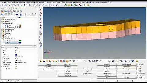 Learn Hypermesh, Optistruct, Nastran, Linear static, Modal Analysis, Deck preperation. - YouTube